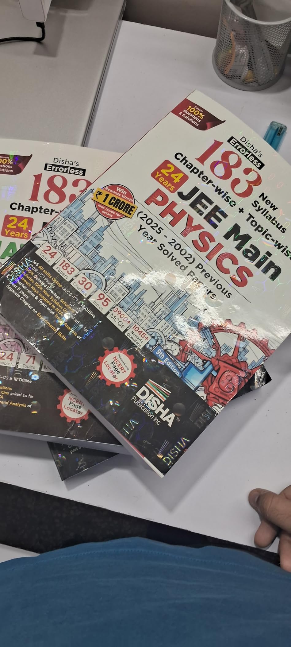 Buy Disha's 183 New Syllabus Chapter-wise & Topic-wise JEE Main Physics ...