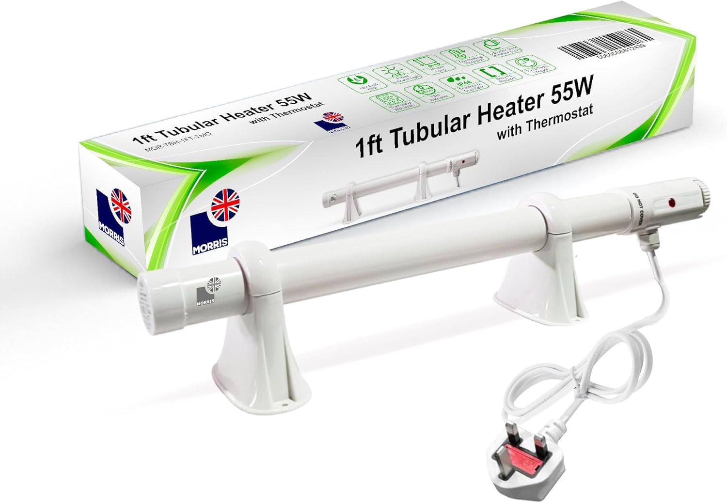 Morris Tubular Heater 1ft, 2ft, 3ft, 4ft Tube Heater With Built In ...