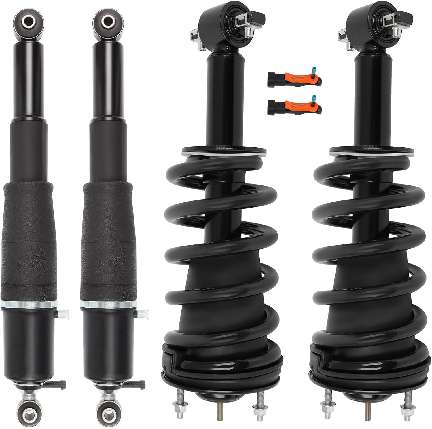 Amazon.com: TFGCSG Front and Rear Air Suspension Shocks Absorber Struts ...