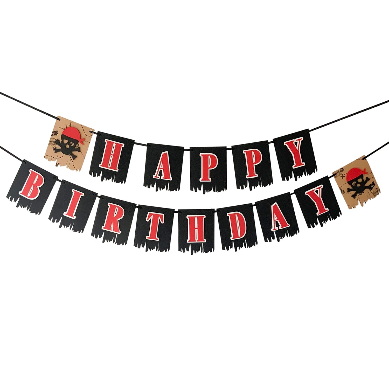 Pinfliers Pirate Theme Birthday Decoration for Boys & Girls | Happy ...