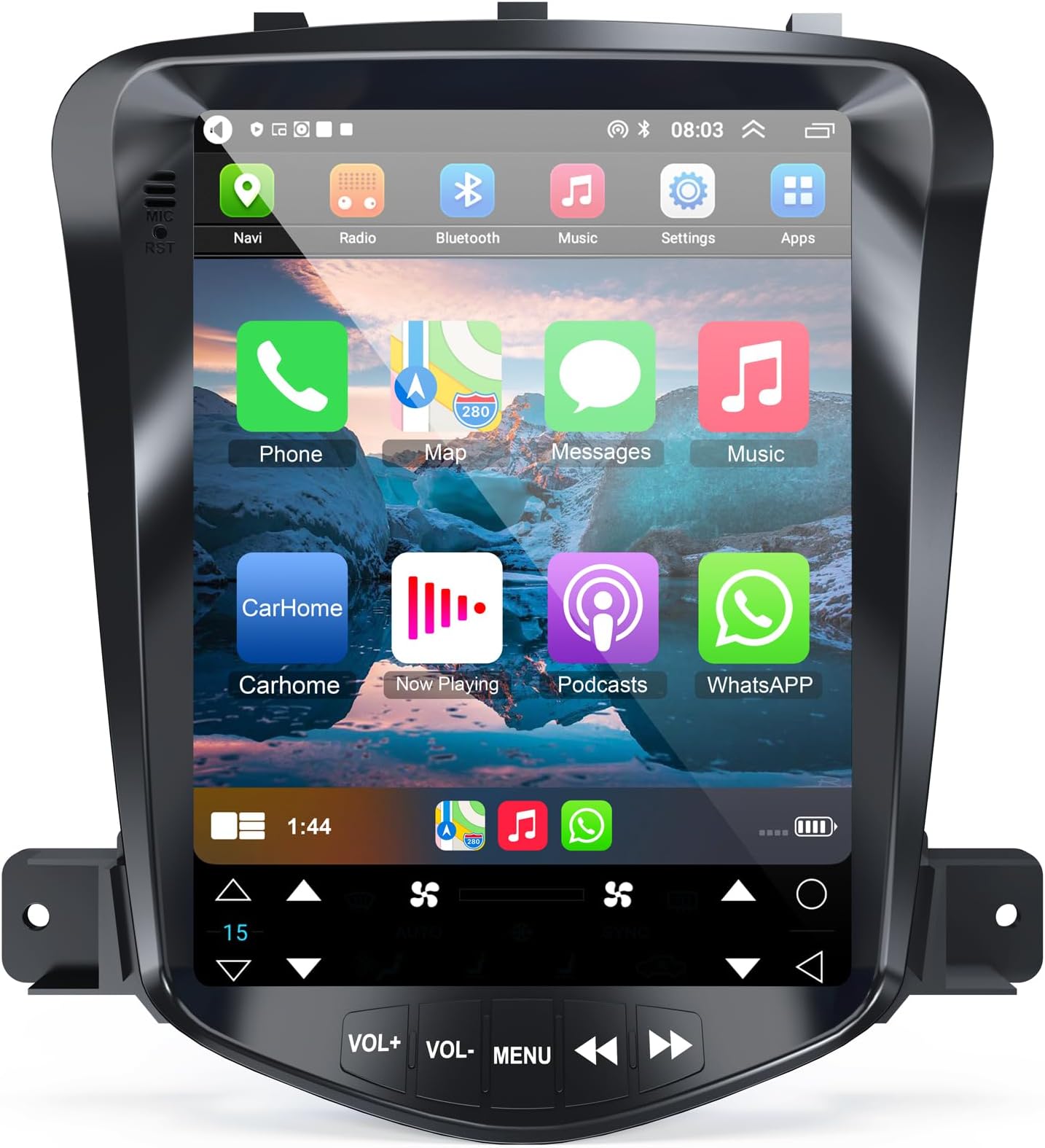 Amazon.com: 2+32G Android 12 Car Stereo for Chevrolet Chevy Cruze 2009 ...