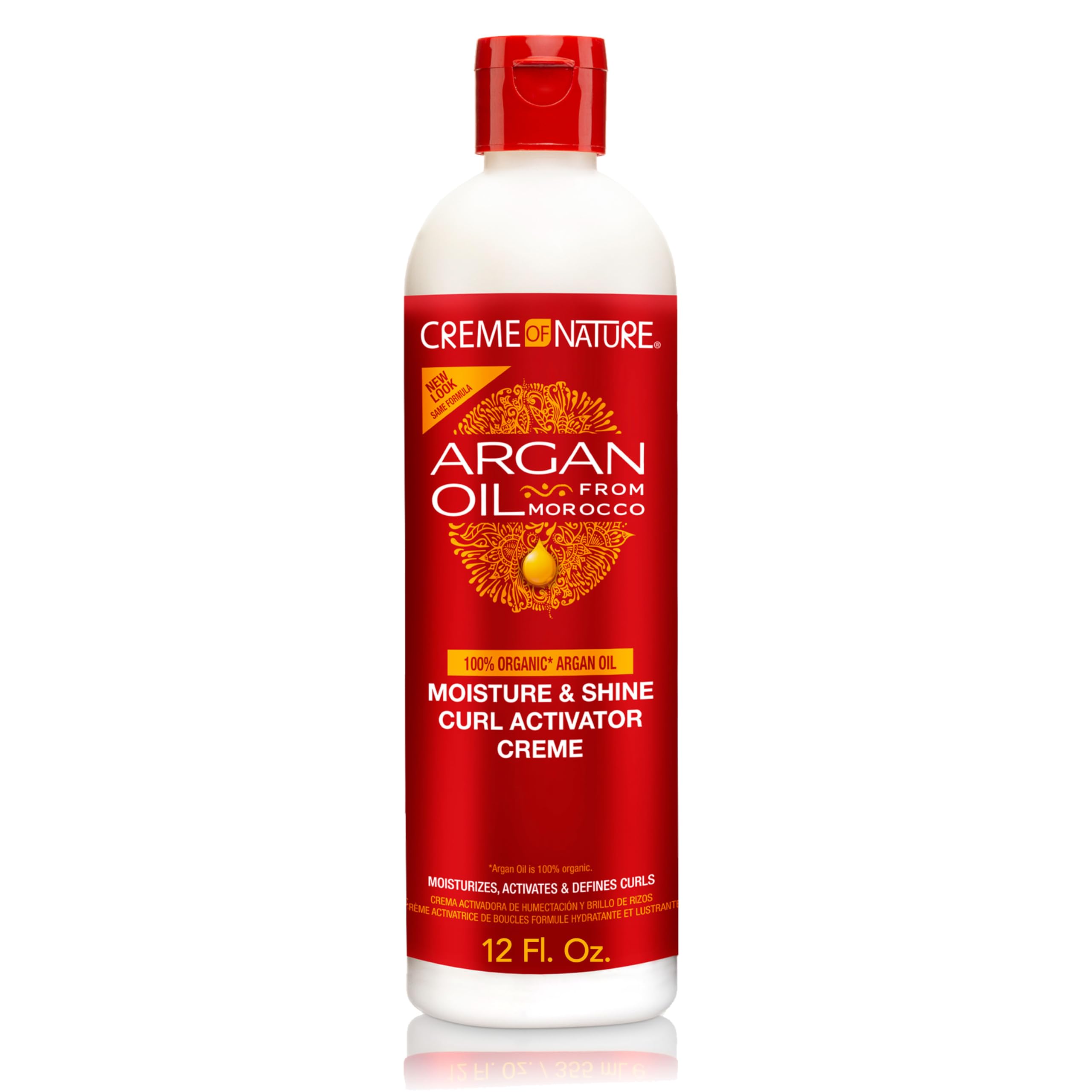 Creme of Nature Moisture & Shine Curl Activator Creme for Natural Hair ...