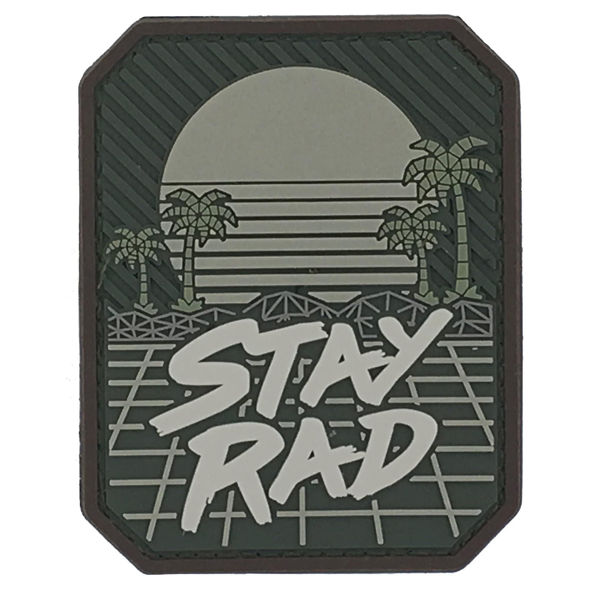 Amazon.com: MilSpec Monkey Stay Rad PVC Patch (Multicam) : Clothing ...