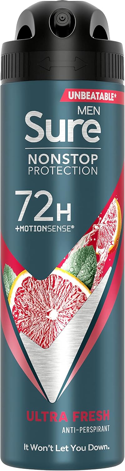 Sure Men Ultra Fresh Nonstop Protection MotionSense technology anti ...