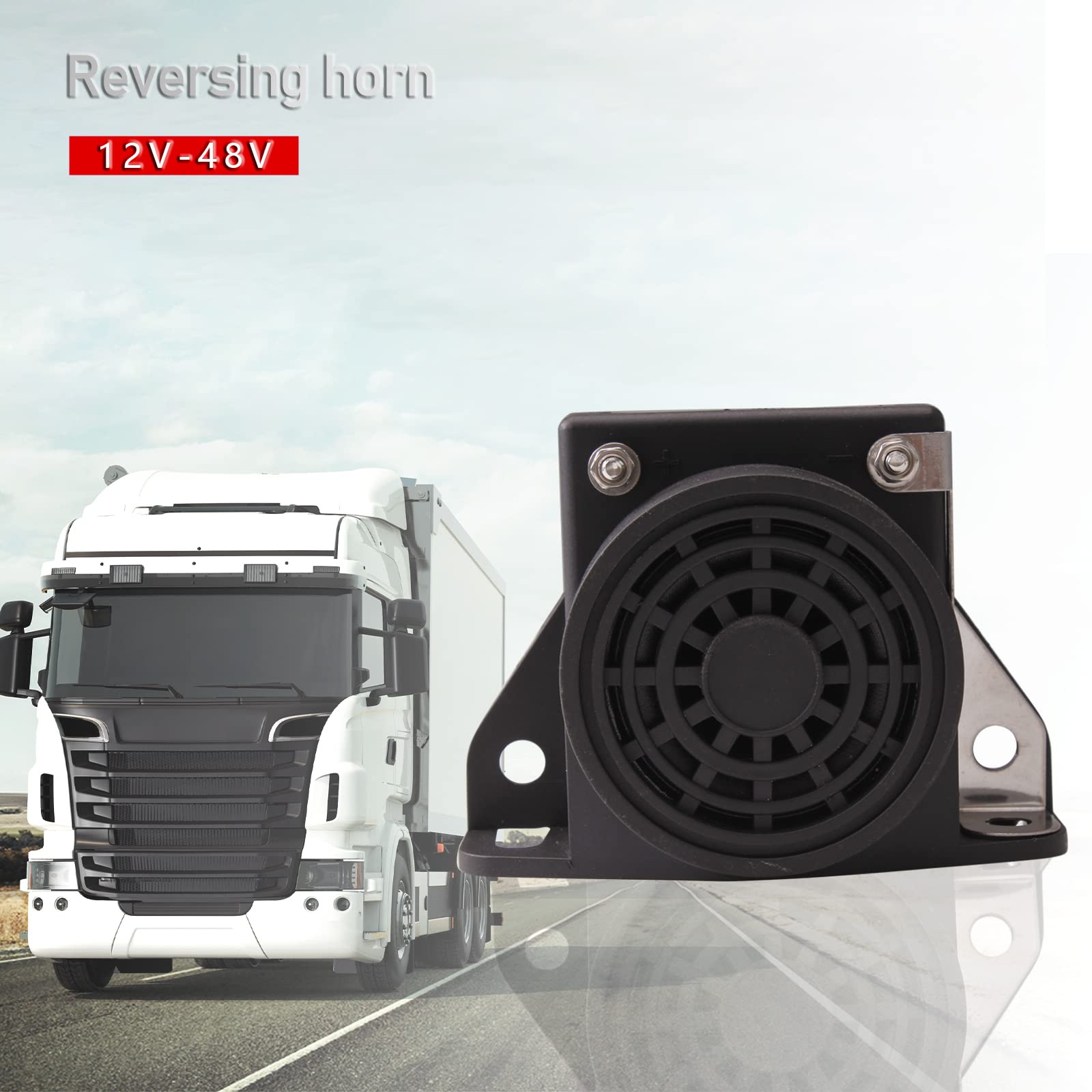 Snapklik.com : AOLIHAN Backup Horn Reverse Beeper Warning Alarm Car ...