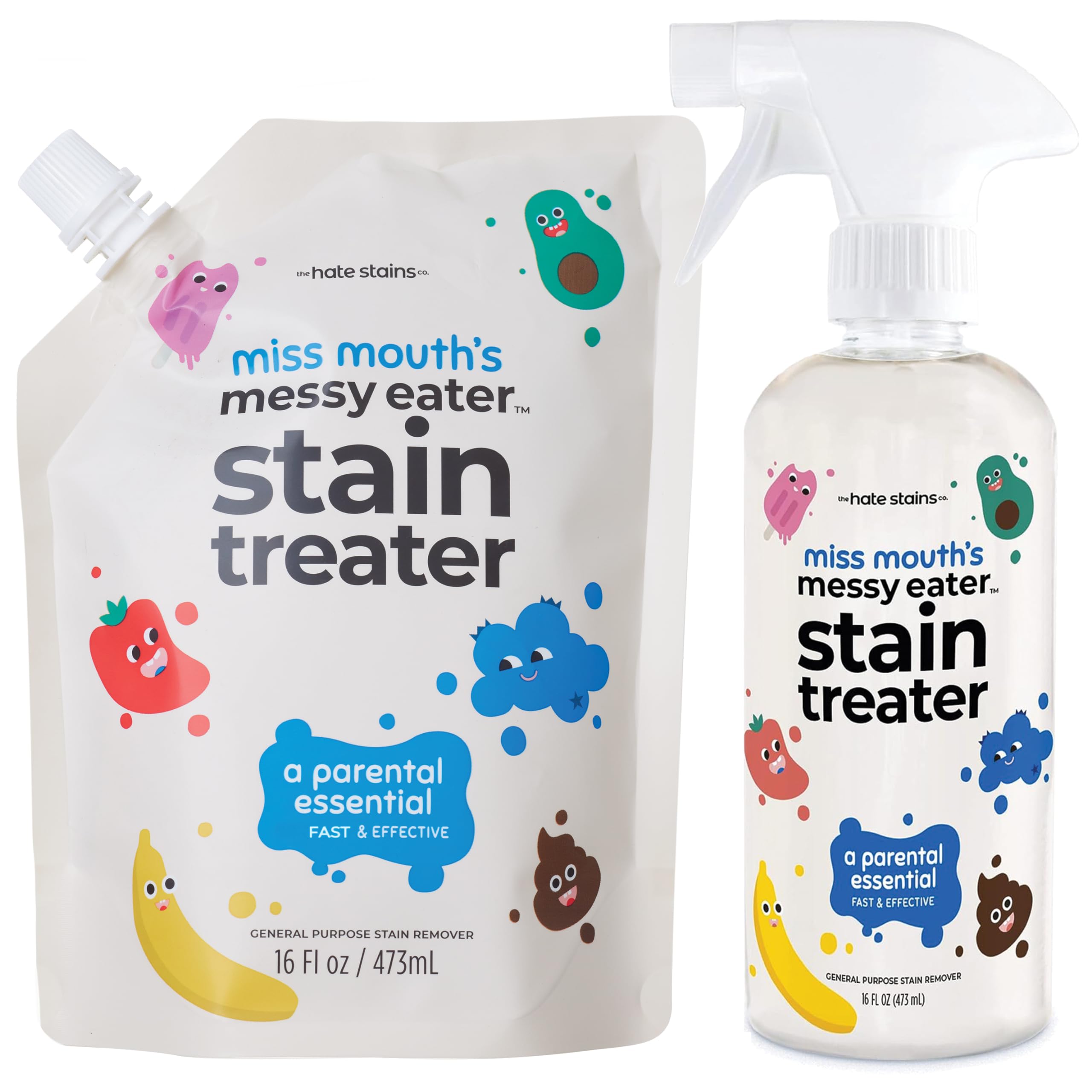 Amazon.com: Miss Mouth's Messy Eater Stain Treater - 16oz Spray and ...