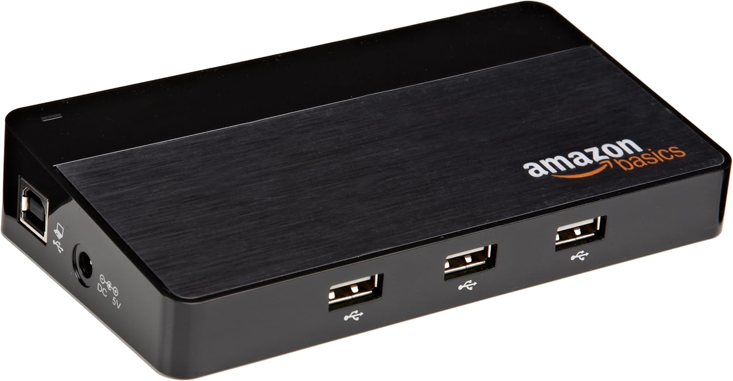 Amazon.com: Amazon Basics 10-Port USB 2.0 Hub