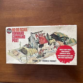 Amazon.co.jp: Airfix エアフィックス HO-OO Forward Command Post ジオラマ:前進基地 : ホビー