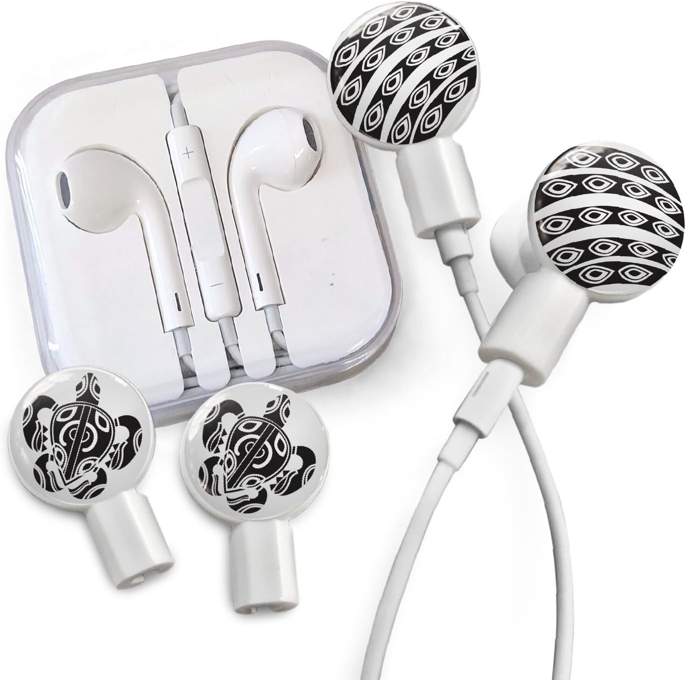 Amazon.com: dekaSlides Cell Phone Earbuds and Slide On Decal Graphics ...