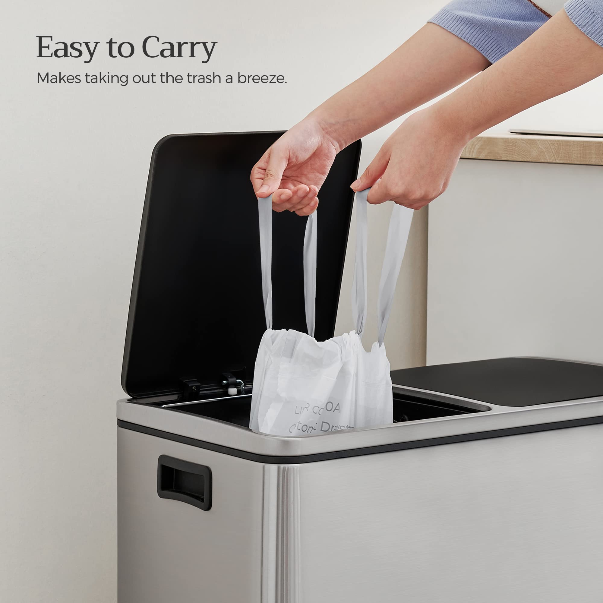 Snapklik.com : SONGMICS Trash Bags For 8-Gallon