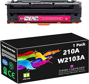 Amazon.com: 210A W2100A W2101A W2102A W2103A Toner Cartridge Replacement for HP 210A W2100A ...