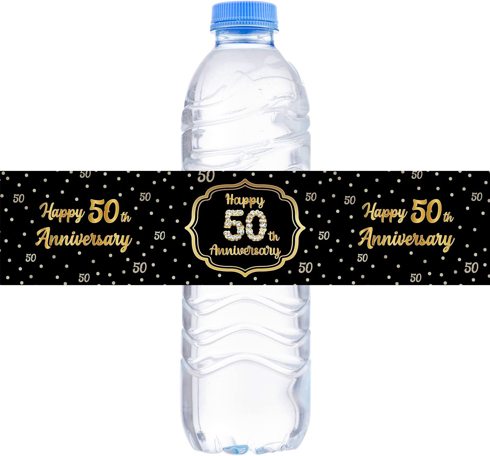 Amazon.com: 39 Pieces 50th Decoration Labels Sticker Cheers to 50th ...