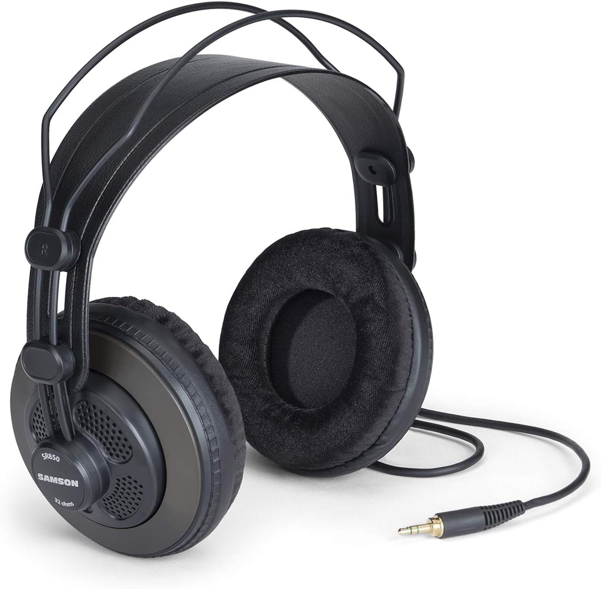 Samson SR850 Studio Wired Over Ear Headphones Without Mic (Black ...