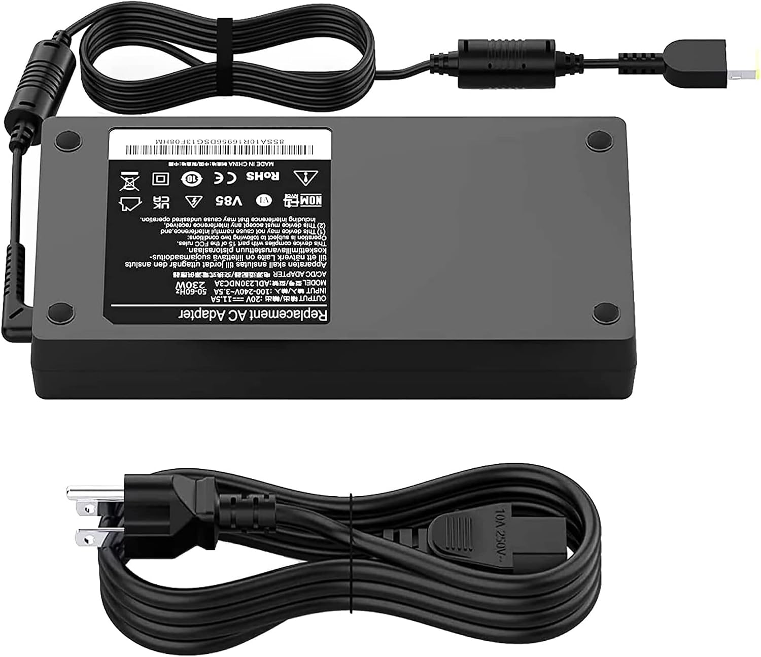 Amazon.com: 230W Lenovo Legion Laptop Charger, AC Adapter for Lenovo ...