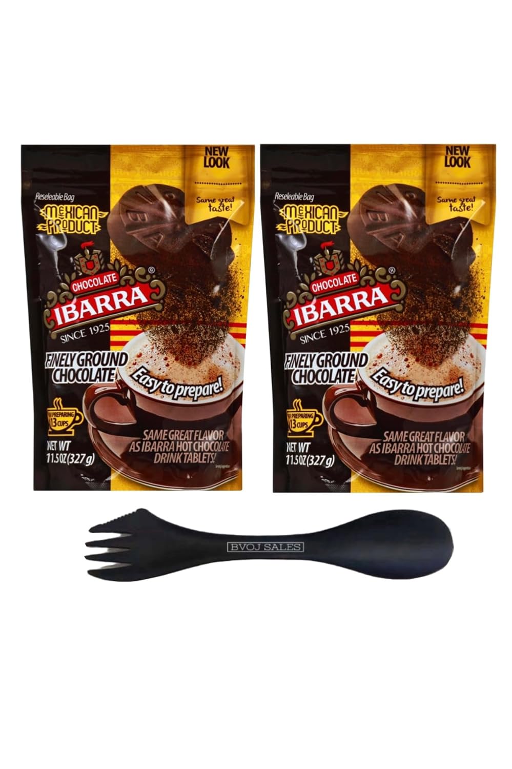 Amazon.com : Ibarra Mexican Chocolate Finely Ground Chocolate Mix 11.5 ...