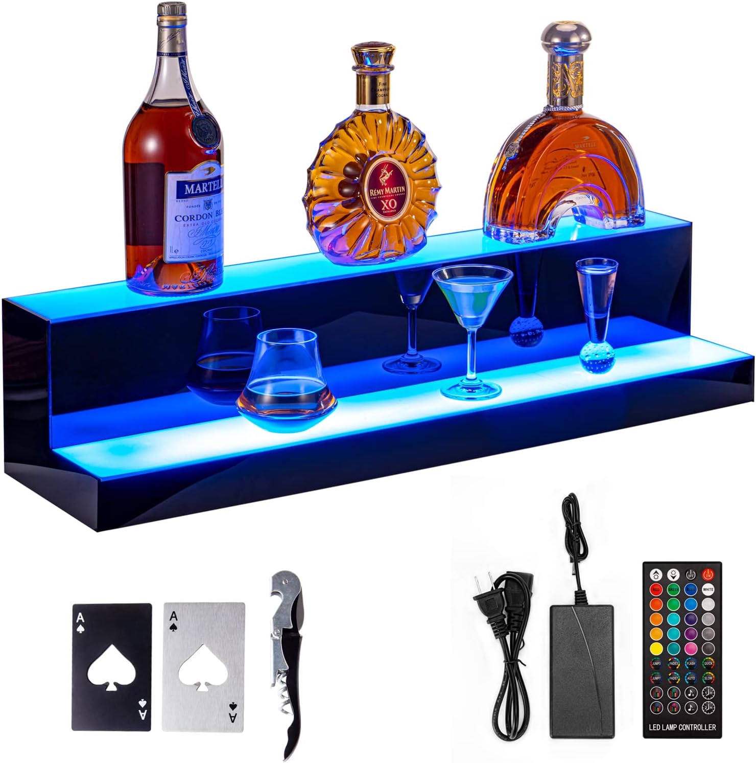 BotaBay 30 Inch LED Lighted Liquor Bottle Display Philippines | Ubuy