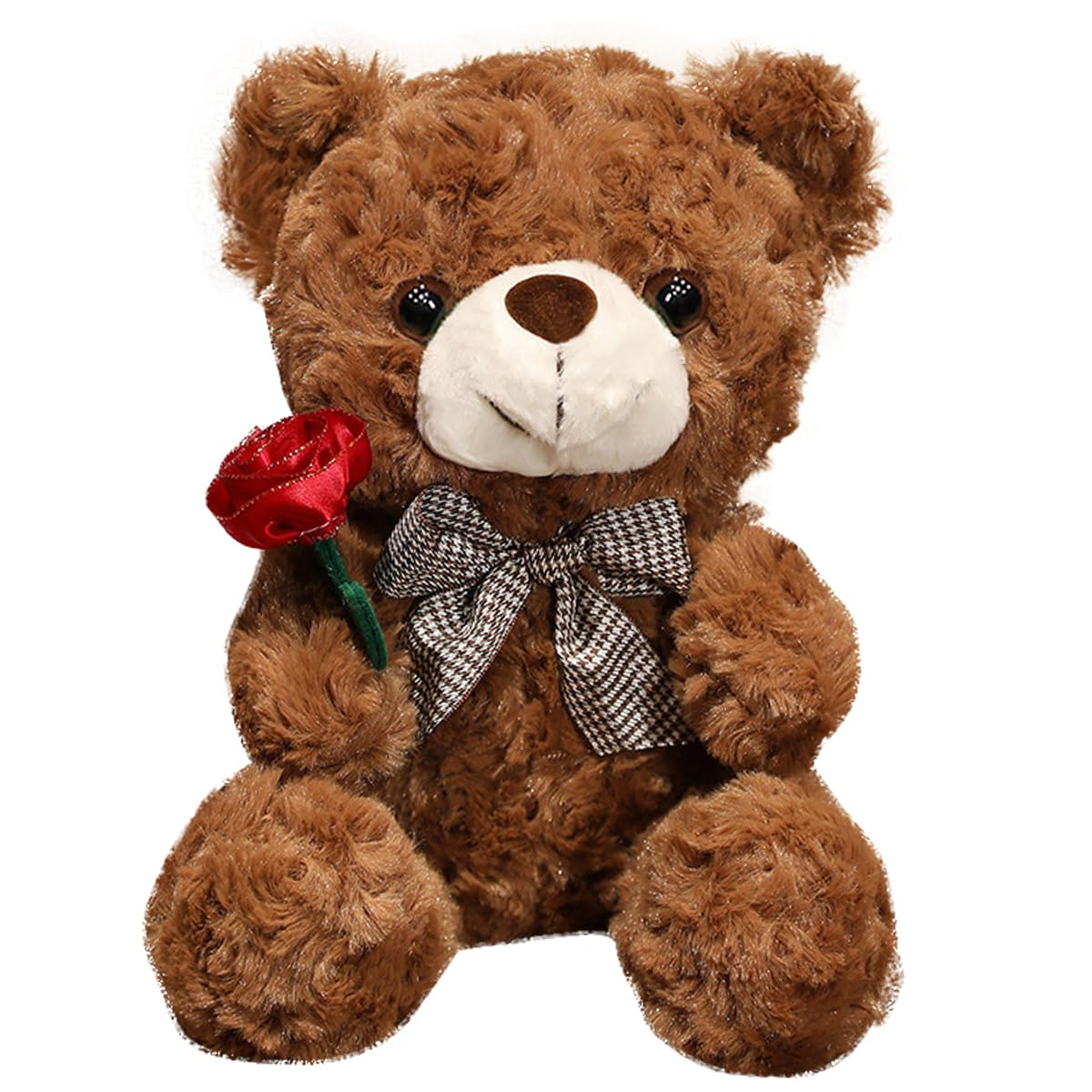 Amazon.com: Evlooe Bear Stuffed Animal Plush Toy for Valentine Day ...