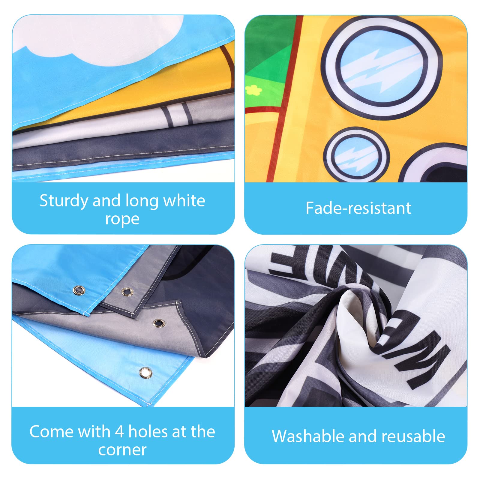 Snapklik.com : School Bus Photo Prop Back To School Party Decorations ...