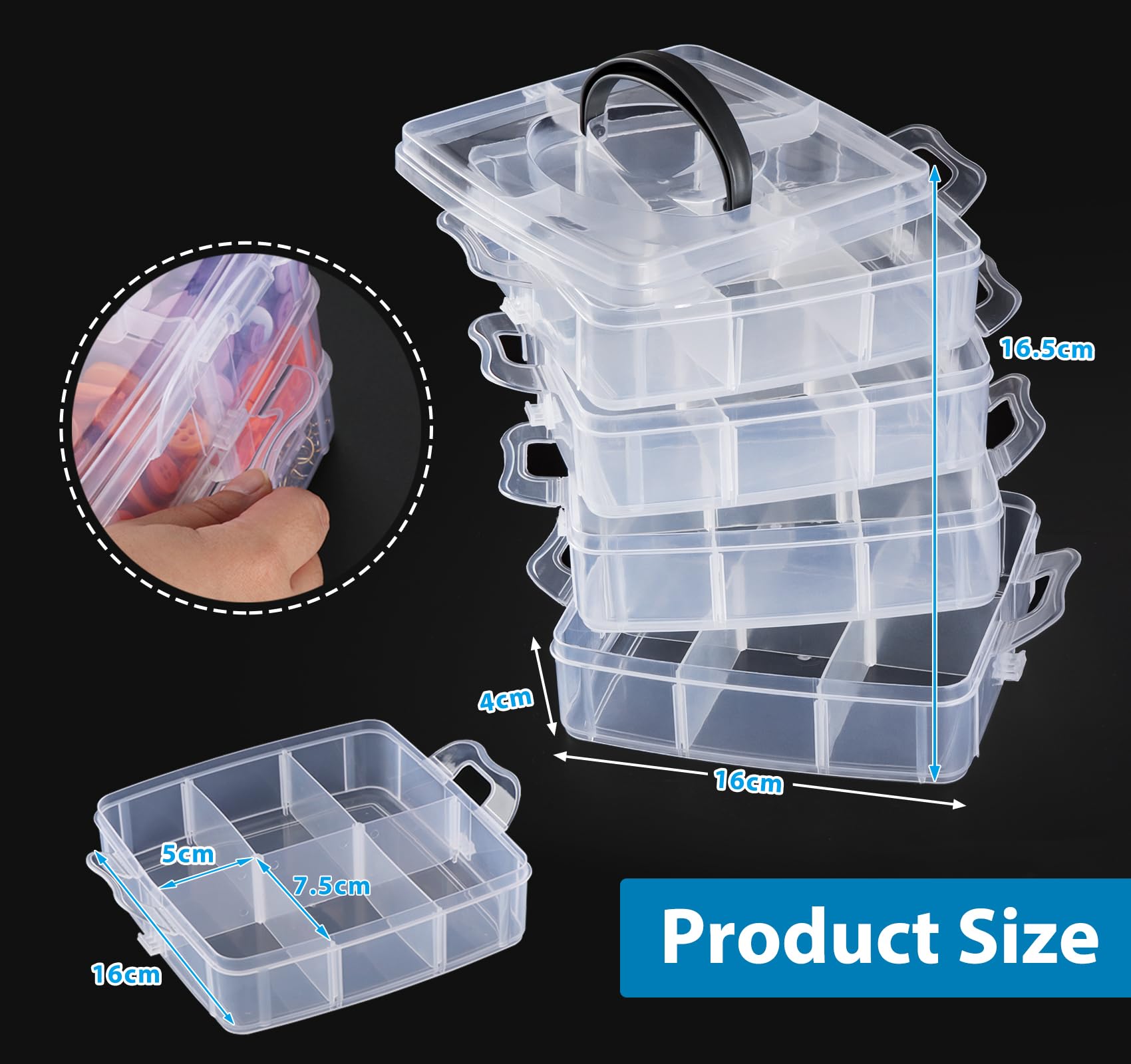 Craft Storage Boxes Personalised Arts And Craft Box For Teen Or Adult