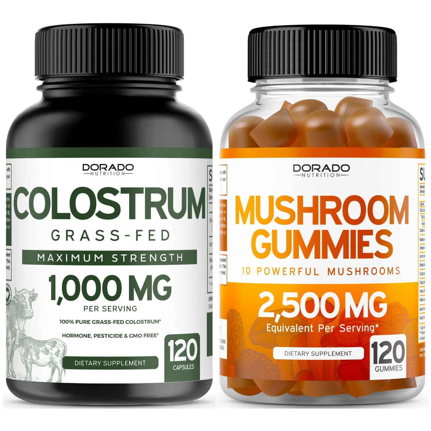 Amazon.com: DORADO NUTRITION Colostrum Supplement 1000mg Per Serving ...