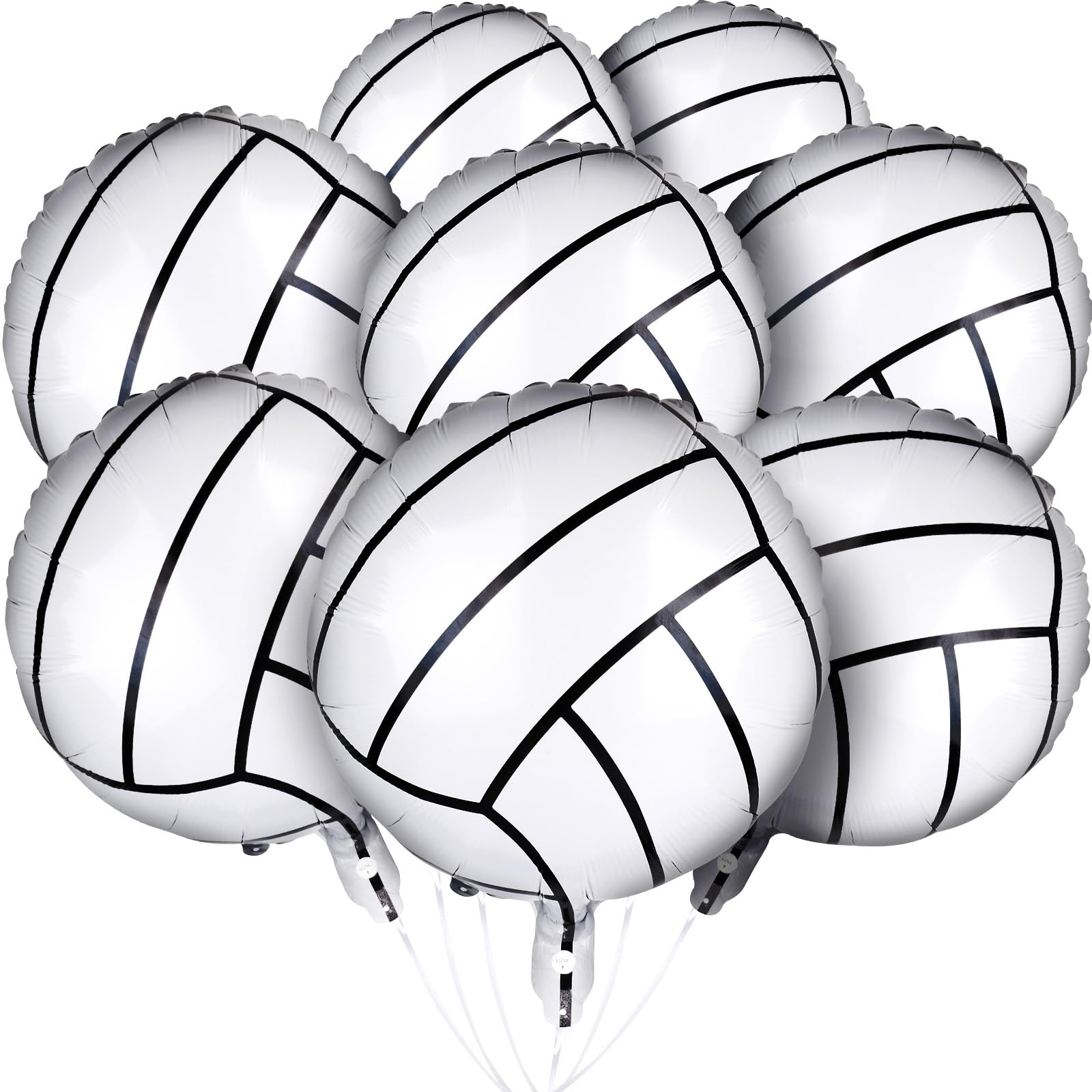 Amazon.com: 8 pcs 18 inch Volleyball Balloons for Party Sports Balloons ...