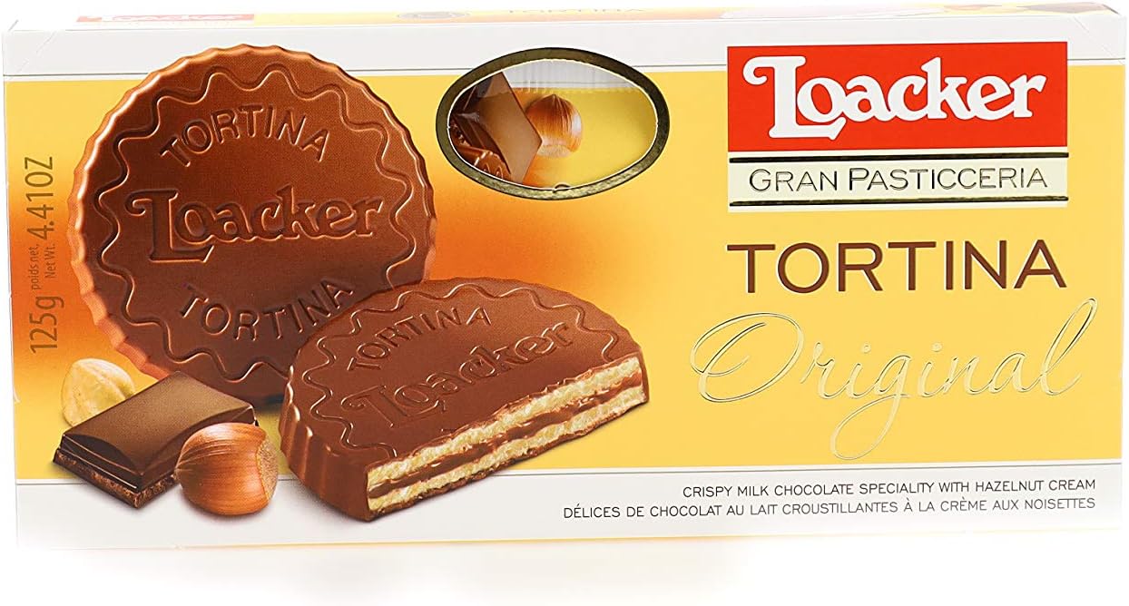 Amazon.com: Loacker Tortina Original - 125g : Grocery & Gourmet Food