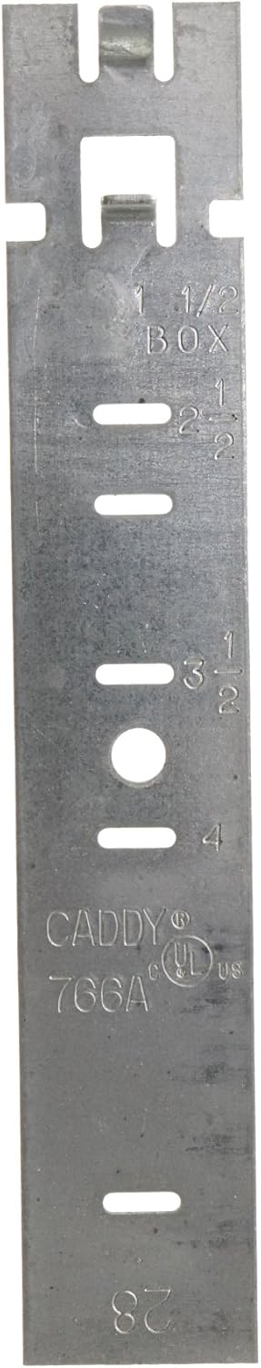 Caddy Erico 766A Adjustable Back Mount Far-Side Box Support Clip, (100 ...