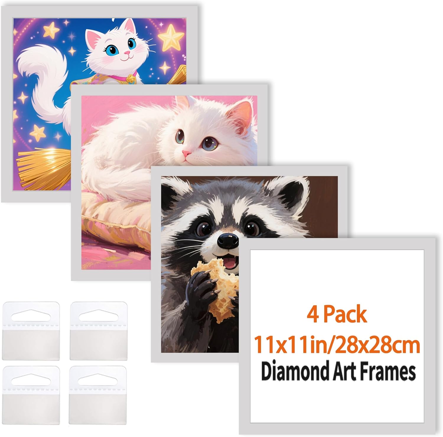 Amazon.com: Diamond Art Frame 12x12 Inch - Diamond Frame 30x30 cm ...