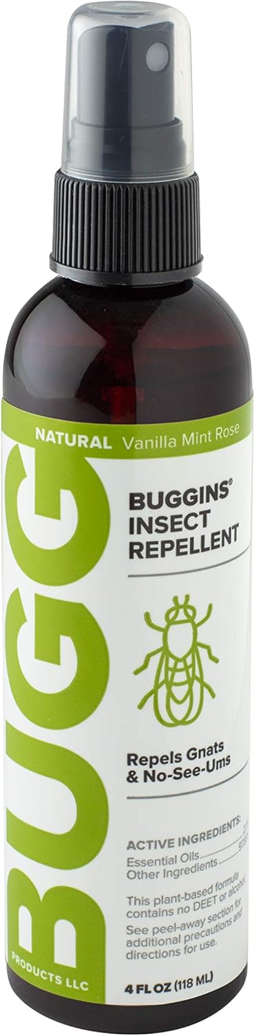 Amazon.com: BUGGINS Original Gnats & Mosquitoes Insect Repellent 4oz ...