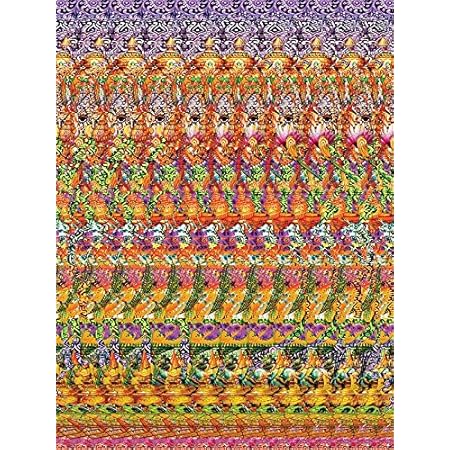 Running Free 18"x13" Stereogram Poster