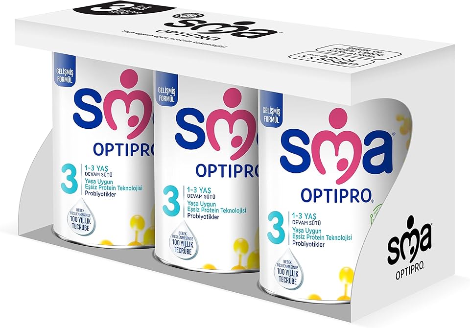 Sma Optipro 3 Devam Sütü (1-3 Yaş, 800 Gr x 3 Adet) Sma Optipro 3 Devam Sütü (1-3 Yaş, 800 Gr x 3 Adet)