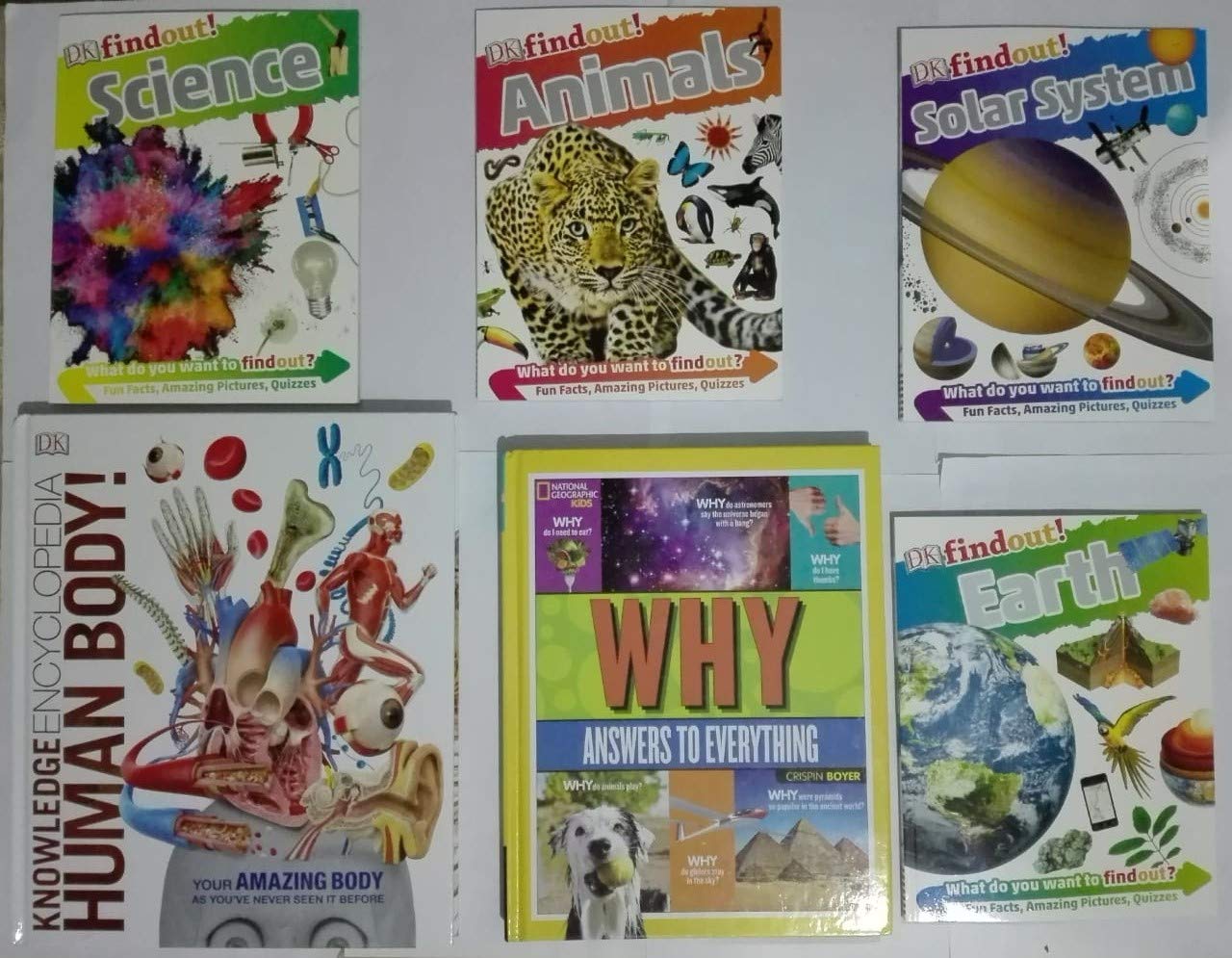Amazon.in: Buy Set Of 6 Amazing Books Of Science & general Knowledge ...
