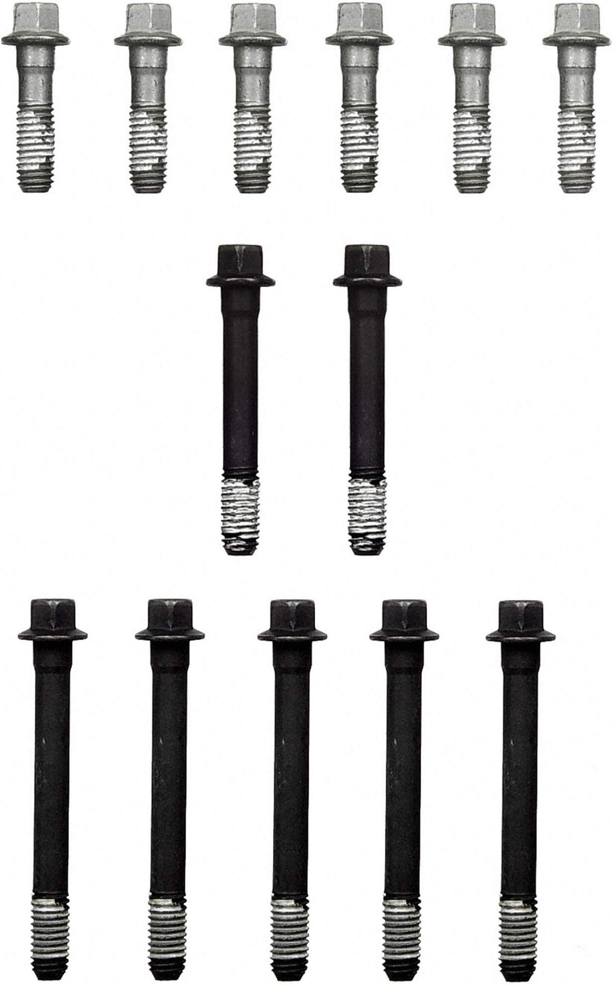Amazon.com: ES72220 Cylinder Head Bolt Set Compatible with Chevy ...
