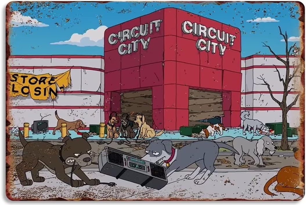 Amazon.com: UOAIUDT Vintage Simpson Cartoon Metal Plaque Poster Simpson ...