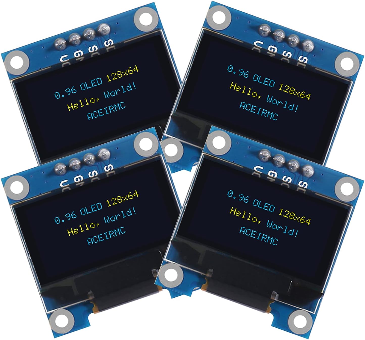 Amazon.com: 1.54 Inch OLED Module 12864 128x64 SSD1309 Driver IIC I2C ...