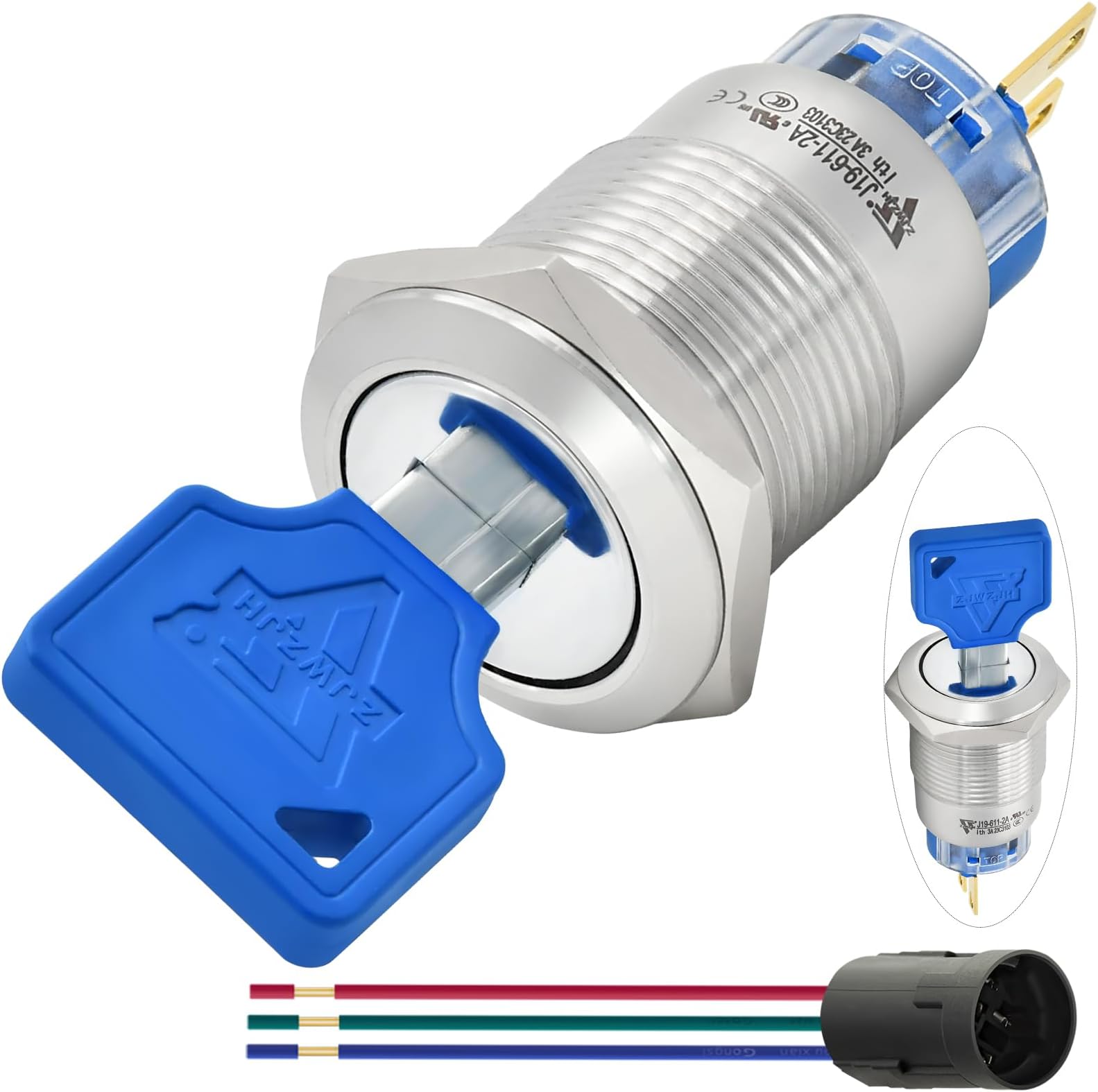 Amazon.com: 3- Position Key Operated Switch : Industrial & Scientific