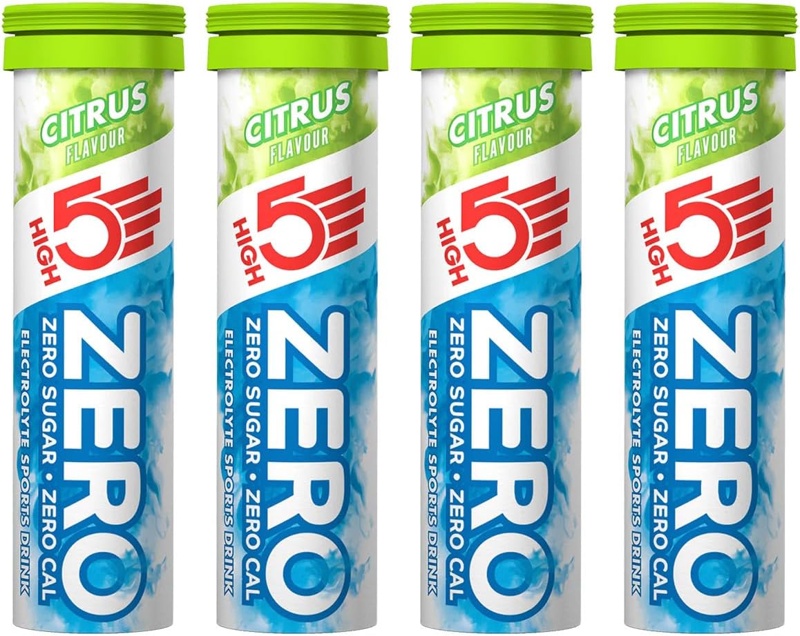 HIGH5 ZERO Hydration Electrolyte Sports Drink - 4 Tubes of 10 ...