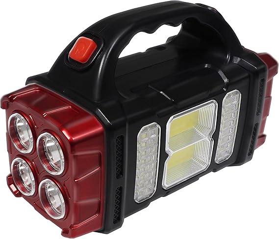 Amazon | HAC(ハック) ソーラー＆USB充電多機能ライト 約W15.5×D7.5×H10cm | ハック(Hac) | ハンディライト