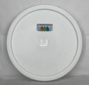 Amazon.com: CHEMSTREAM White Reusable Solid Lid for 3.5, 5, 6 & 7 Gallon Buckets |BPA Free |Food ...