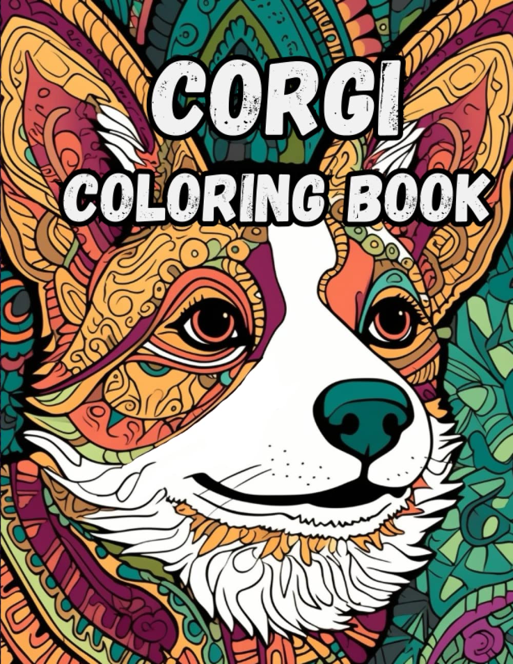 Amazon.com: Corgi Coloring Book: Corgis Coloring Book | Corgi Coloring ...