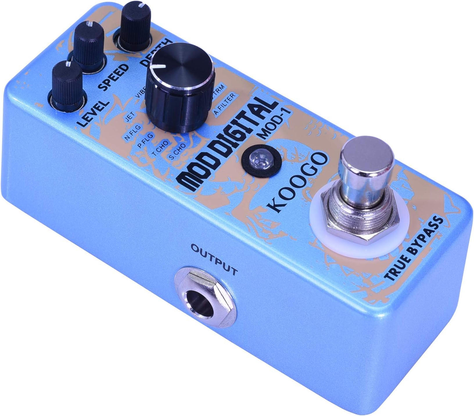 Amazon.com: Koogo Guitar Modulation pedal Digital Mod Station Pedals ...