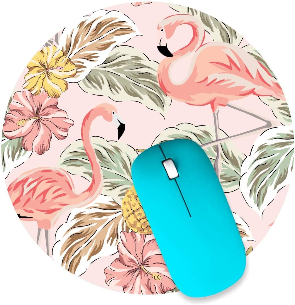 PAPER PLANE DESIGN Anti Skid Round Mouse Pad for Computer & Laptop ...