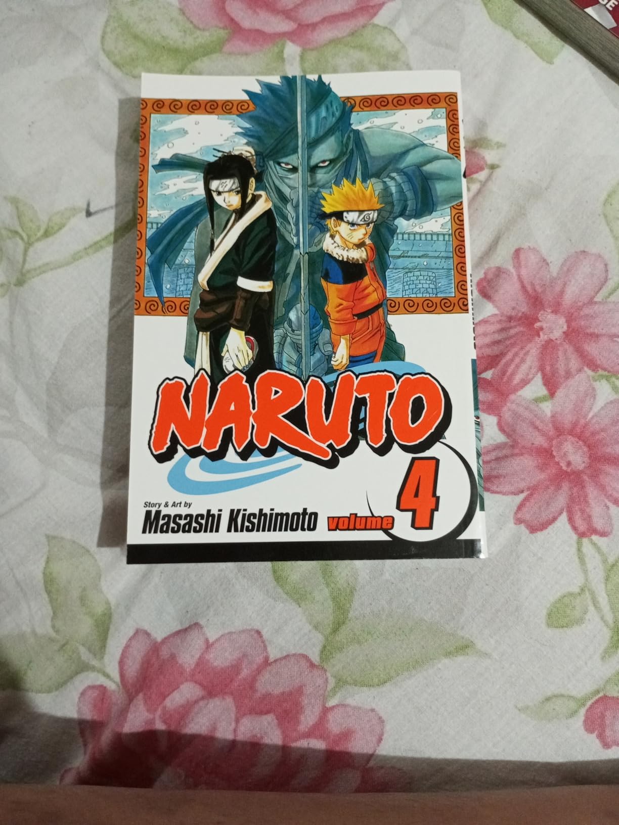 Naruto, Vol. 4: Hero's Bridge (Naruto Graphic Novel) eBook : Kishimoto ...