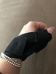 Amazon.com: Med Spec Tee Pee Thumb Protector, Black - Small : Health ...