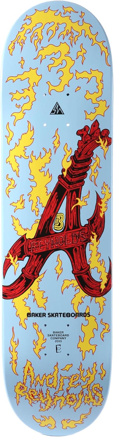 Amazon.com : Baker Reynolds ATL Dagger 8 Multi : Skateboard Decks ...