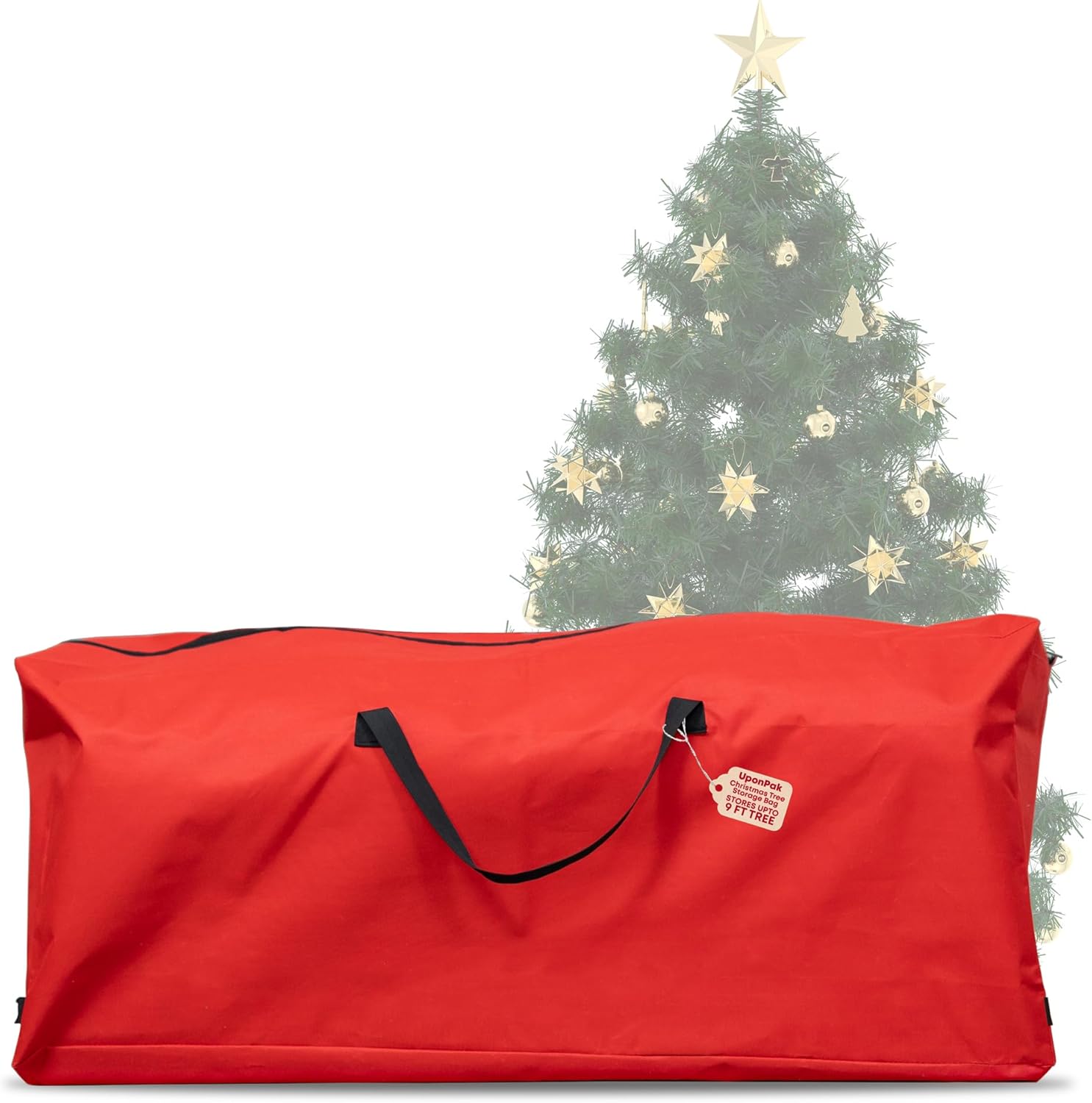 UponPak Christmas Tree Storage Bag | Fits Up to 9 Ft. Disassembled Tree ...
