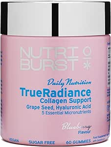 Nutriburst - TrueRadiance Collagen Support Gummies for Healthy Hair ...