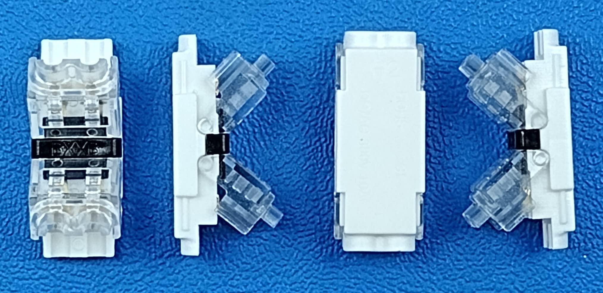 Amazon.com: Upgraded White H Type 2 Pin Wire Connector No Wire ...