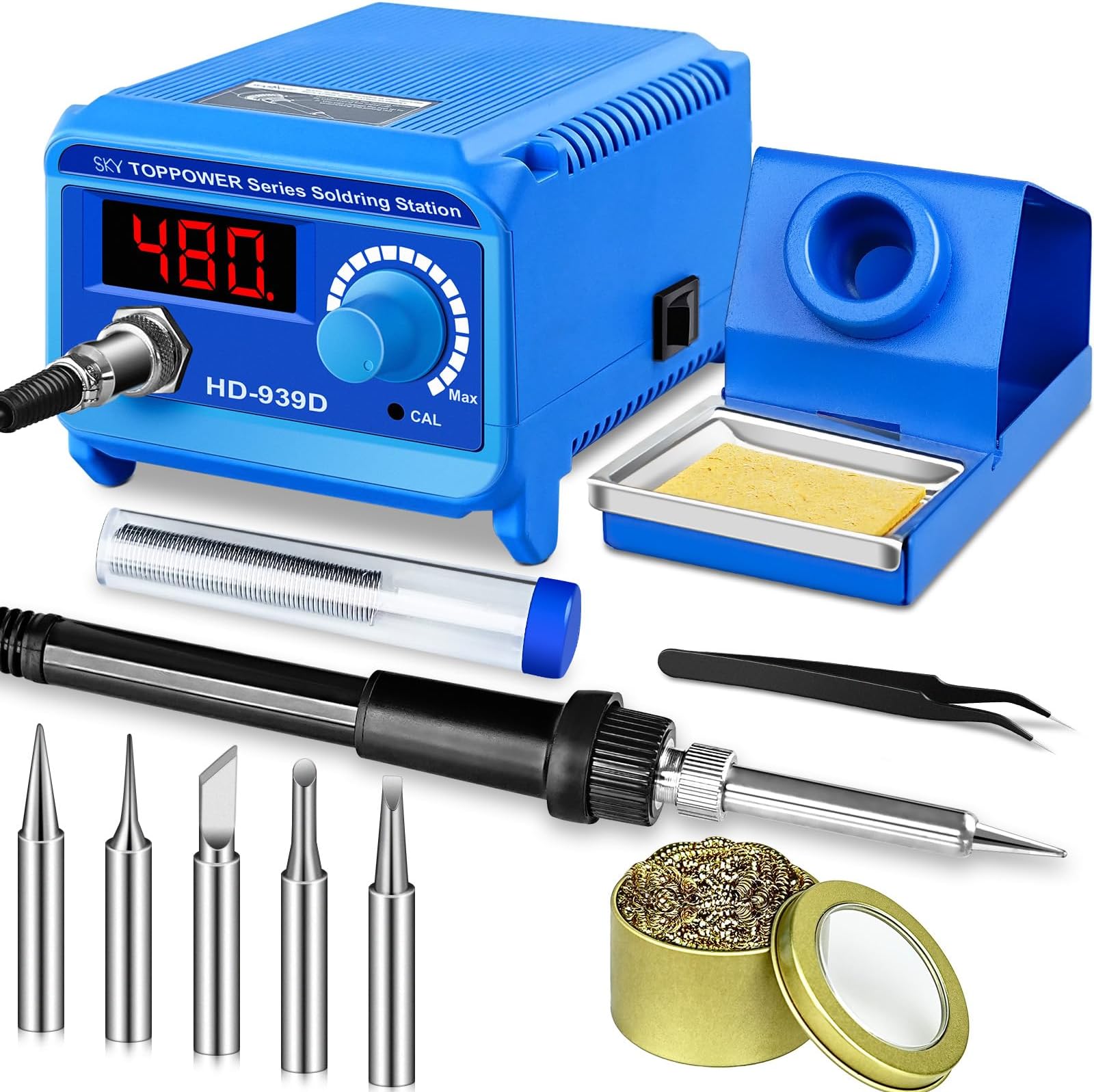 Soldering Station,Digital Soldering Iron Station 60W,with Precision ...