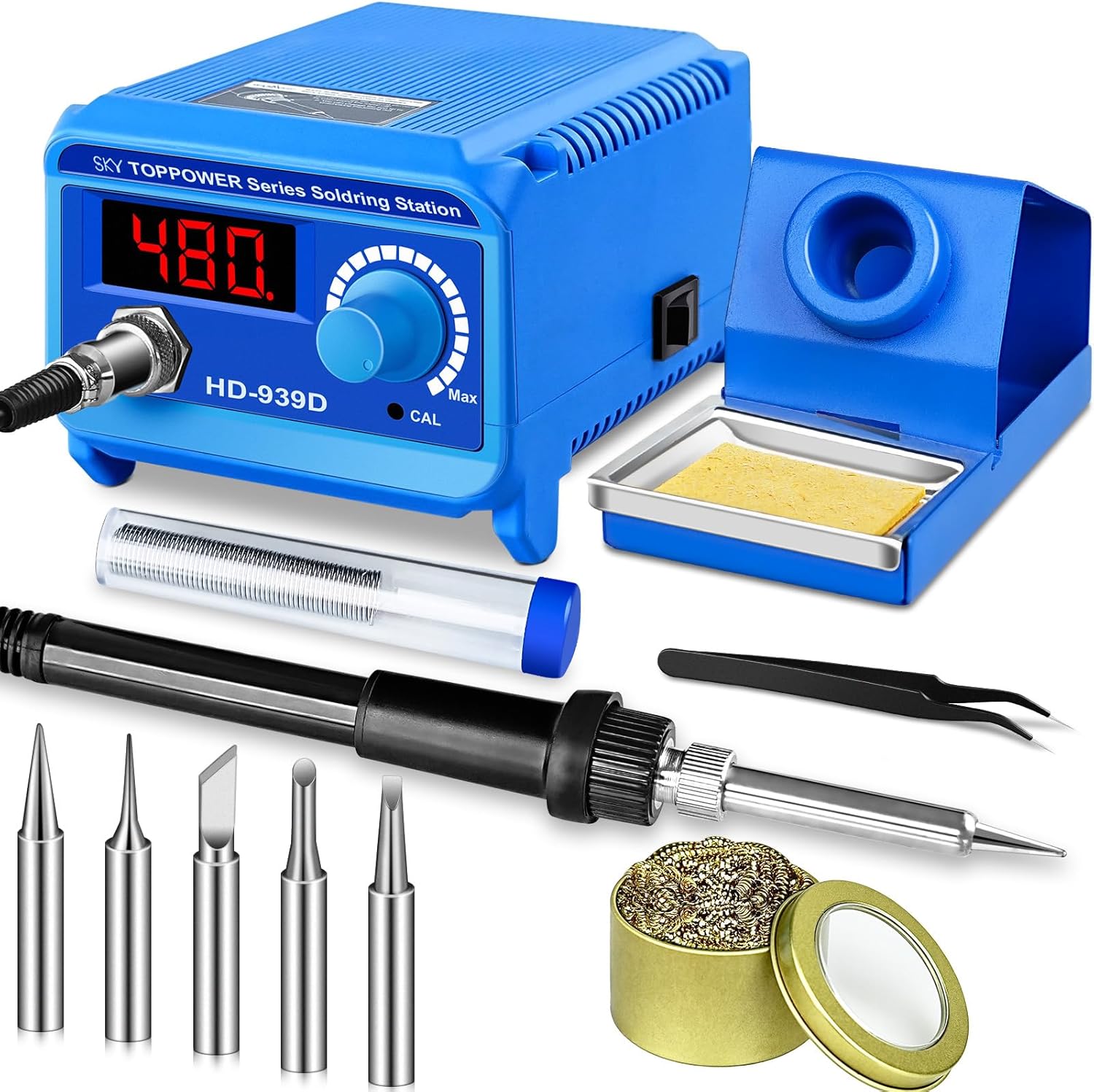 Soldering Station,Digital Soldering Iron Station 60W,with Precision ...